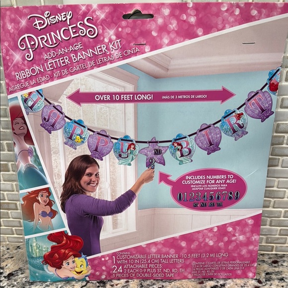 Amscan | Party Supplies | Disney Princess Ariel The Little Mermaid ...